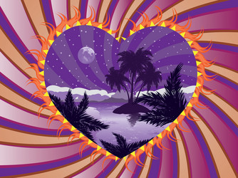 Tropical Heart Vector Images (over 5,700)