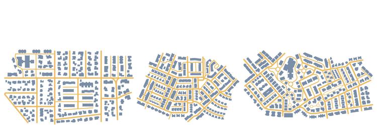 City top view view from above the map buildings Vector Image
