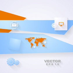 Minimal tech background Royalty Free Vector Image