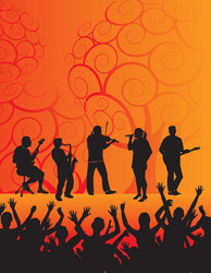 Music band Royalty Free Vector Image - VectorStock