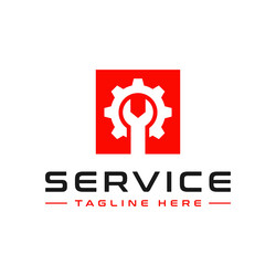 Air conditioning repair logo Royalty Free Vector Image