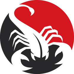 Scorpio horoscope icon Royalty Free Vector Image