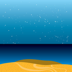 Seabed landscape isolated icon Royalty Free Vector Image