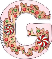Letter G Christmas Vector Images (over 150)