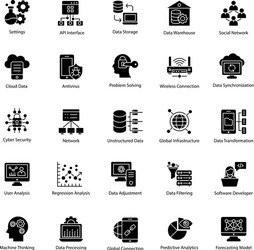 Data Science Icons Vector Images (over 62,000)