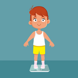 Cartoon Getting Weighed