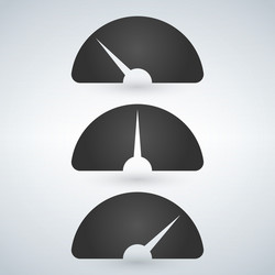 Low Moderate High Gauge Vector Images (over 160)