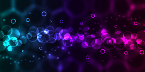 Abstract falling lights dark background Royalty Free Vector