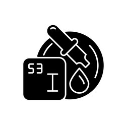 Starch icon Royalty Free Vector Image - VectorStock