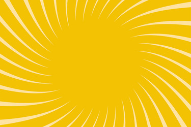 Sun rays background psychedelic wavy retro 60s Vector Image