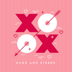 Valentines Xoxo Vector Images (over 1,100)