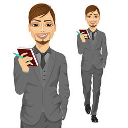 Man showing thumb up Royalty Free Vector Image