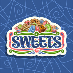 Logo for macaroon Royalty Free Vector Image - VectorStock
