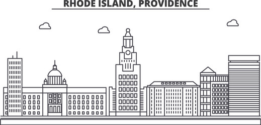 Providence Ri Skyline Vector Images (26)