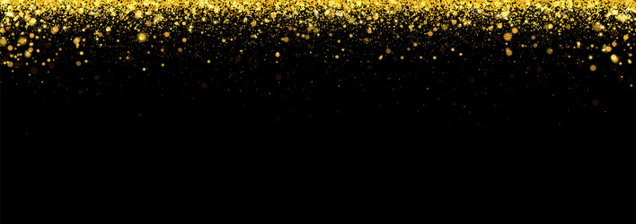 Festive background with gold glitter Royalty Free Vector
