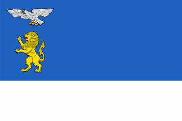 Flag belgorod oblast in russian federation Vector Image