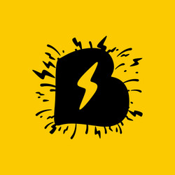 B Lightning Logo Vector Images (over 240)