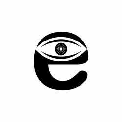 Letter E Eye Logo Vector Images (over 1,300)