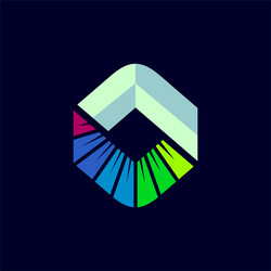 Bright logo lighting logo design Royalty Free Vector Image