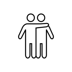 Stick Figures Hugging Vector Images (over 310)