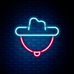Neon Cowboy Hat Vector Images (over 420)