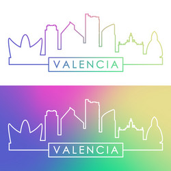 Valencia Skyline Vector Images (over 170)