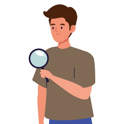 Magnifying Glass Person Icon Vector Images (over 9,800)