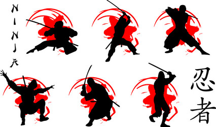 Ninja Vector Images (over 15,000)