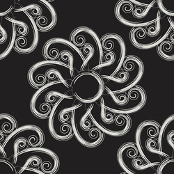 Chalk Texture Seamless Lines Vector Images (over 1,200)