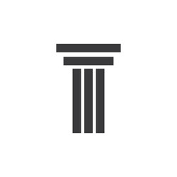 Column logo Royalty Free Vector Image - VectorStock