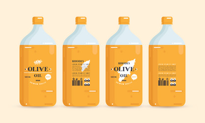 Cooking Oil Label Design