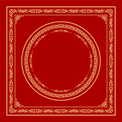 Chinese frame style collections design Royalty Free Vector