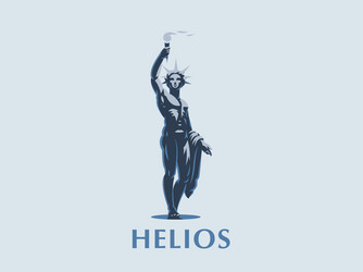 Helios the sun god Royalty Free Vector Image - VectorStock