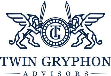Gryphon logo design Royalty Free Vector Image - VectorStock