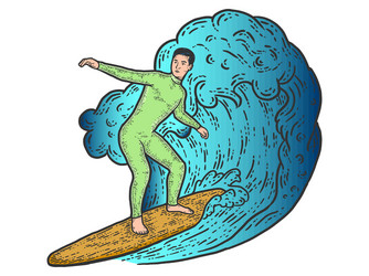 Surfer Sketch Vector Images (over 1,100)