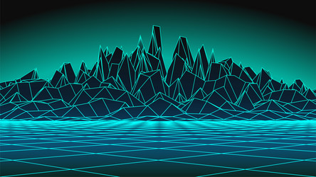 Synthwave Vector Images (over 3,400)