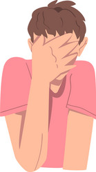Face Embarrassed Man Vector Images (over 410)
