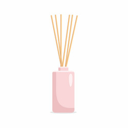 Diffuser with reeds Royalty Free Vector Image - VectorStock