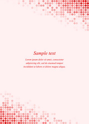 Red page corner design template set Royalty Free Vector