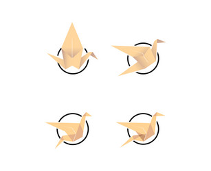 Logo Paper Crane Vector Images (over 360)