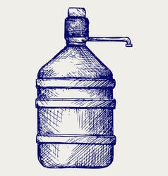 Set water storage tanks Royalty Free Vector Image