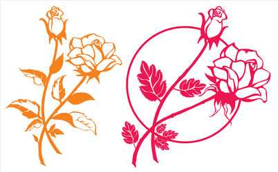 Rose Circle Vector Images (over 15,000)