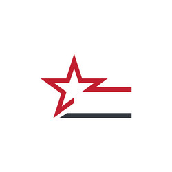 Triangle letter sb logo Royalty Free Vector Image