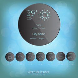 Weather Widget Vector Images (over 6,900)