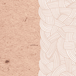 Abstract background of interwoven strands Vector Image