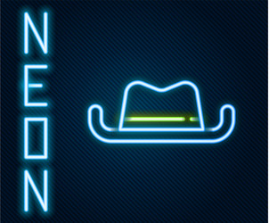 Neon Cowboy Hat Vector Images (over 420)
