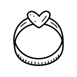 Wedding Ring Heart Vector Images (over 20,000)