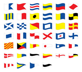 Nautical Code Flag Vector Images (77)