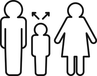 Broken heart icon outline style Royalty Free Vector Image