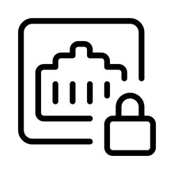 Ethernet lock secures network connections and data